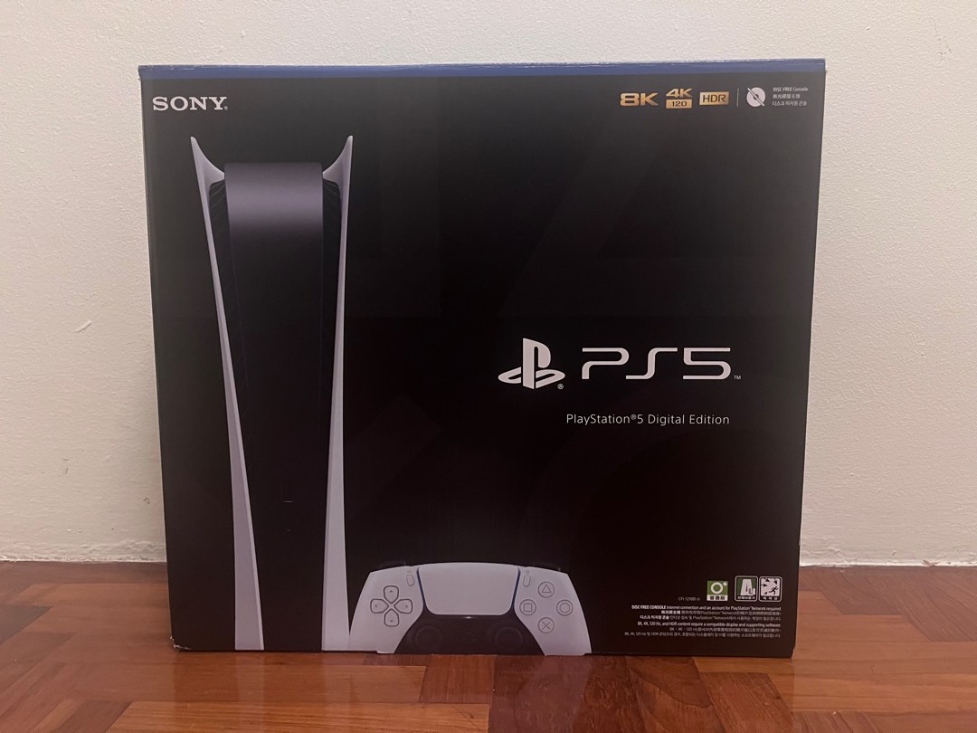 PS5 Digital Edition, Video Gaming, Video Game Consoles, PlayStation on ...