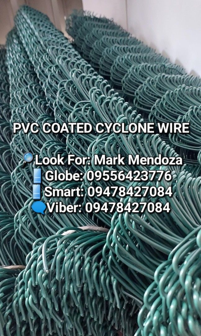 PVC COATED CYCLONE WIRE, Commercial & Industrial, Industrial Equipment ...