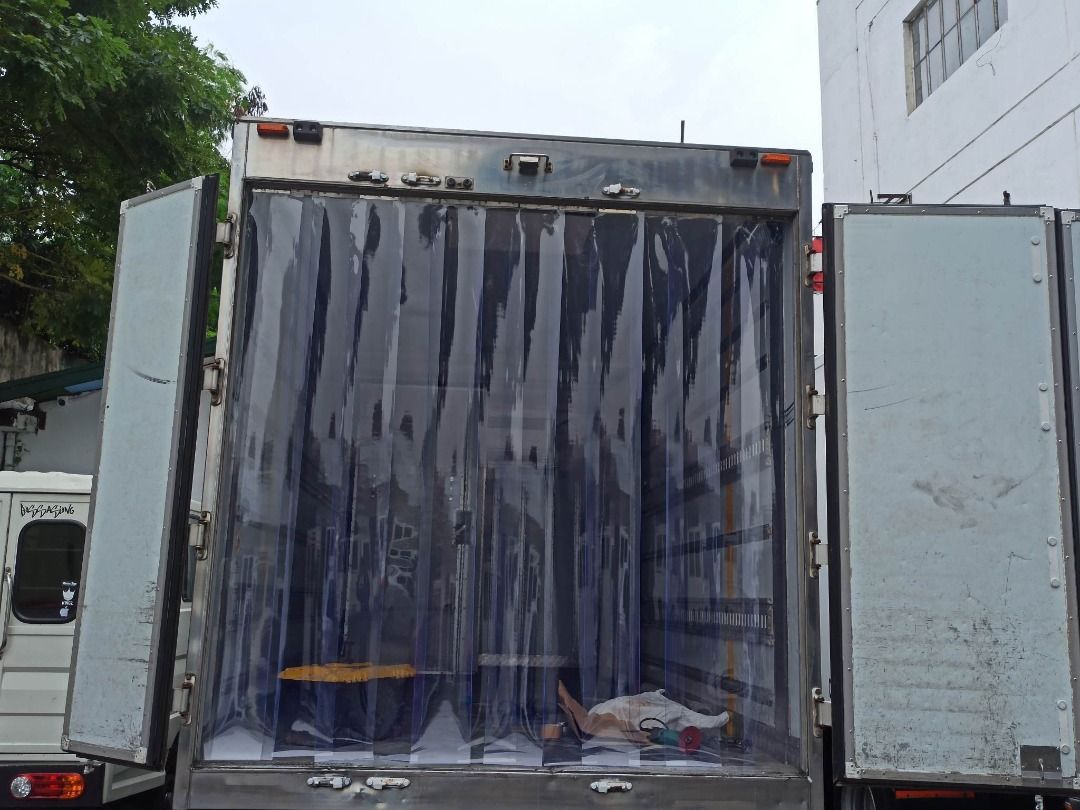 PVC Plastic Curtain Clear/Yellow Plain/Rib Type on Carousell