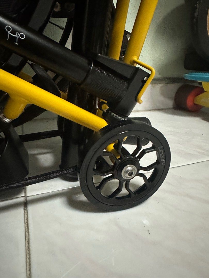 Rack Wheels for Brompton, Sports Equipment, Bicycles & Parts, Bicycles ...