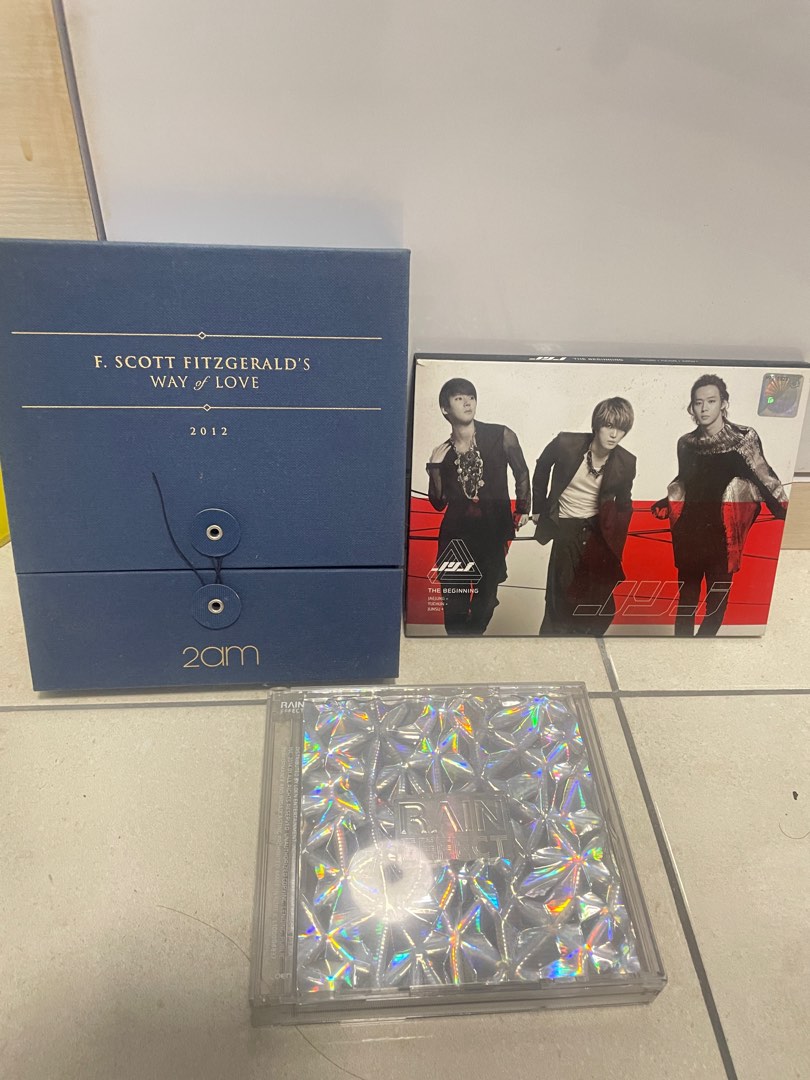 Rain , 2am , Jyj original album . With TULEN & KOMCA sticker . RM 18 ...