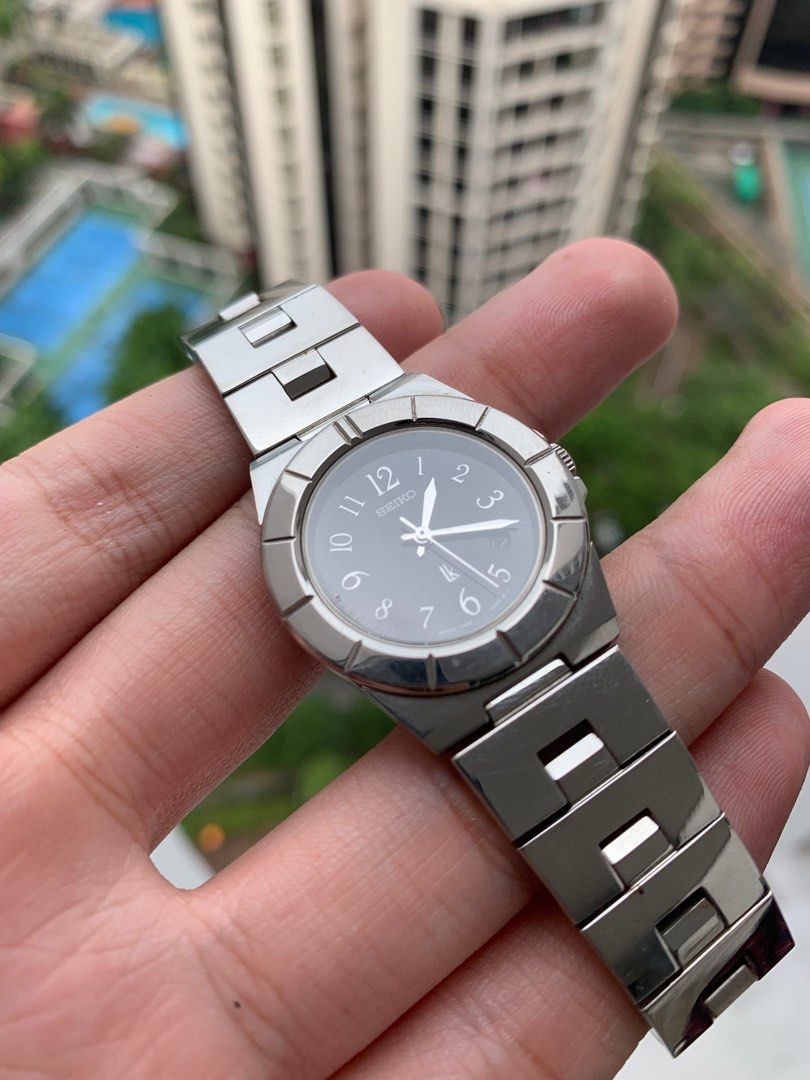 (Rare) Seiko Luika integrated bracelet, Women's Fashion, Watches ...