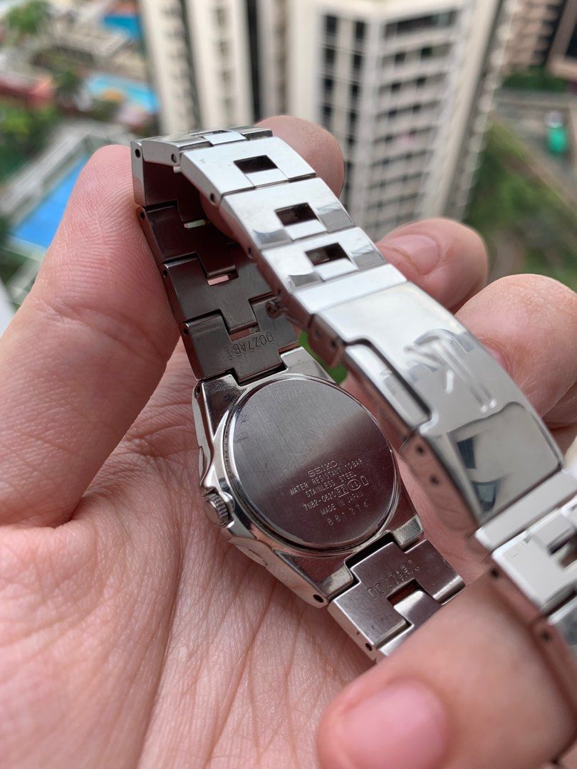 (Rare) Seiko Luika integrated bracelet, Women's Fashion, Watches ...