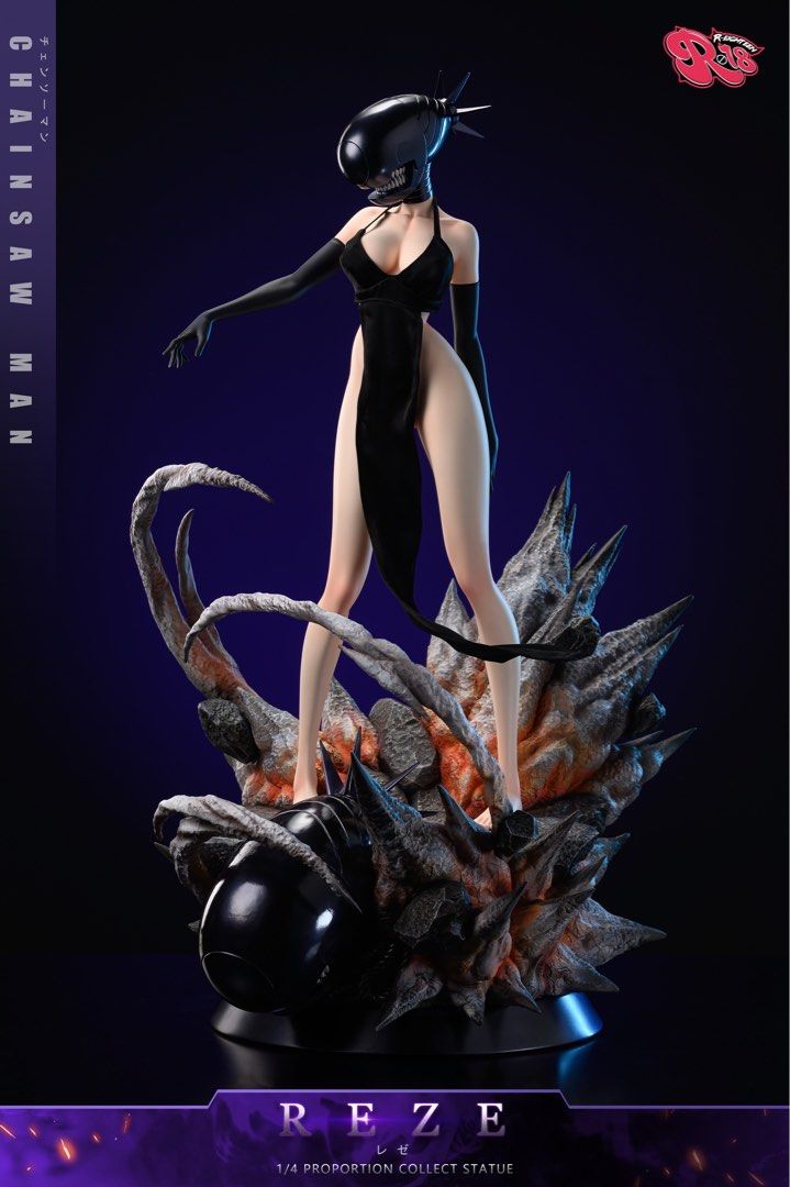 Reze Bomb Devil GK Figure R18 Studio Chainsaw Man, Hobbies & Toys, Toys ...