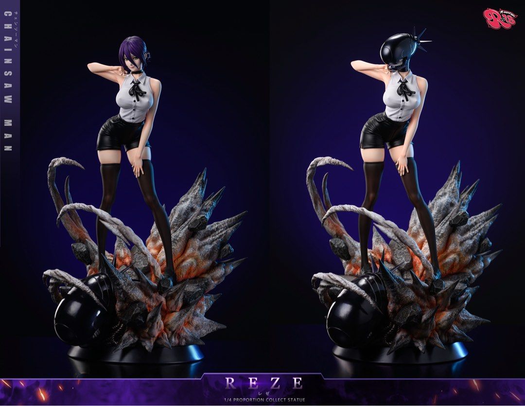 Reze Bomb Devil GK Figure R18 Studio Chainsaw Man, Hobbies & Toys, Toys ...