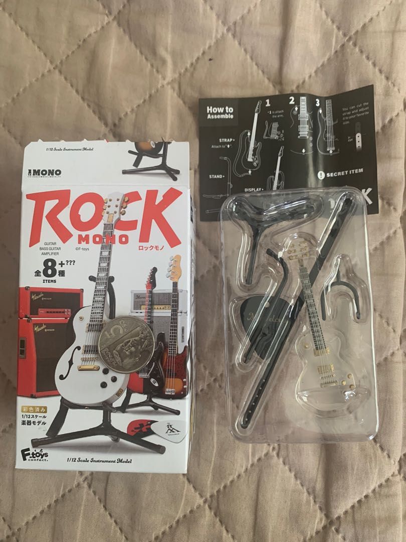 Rock Mono Miniature 1/12 Scale Instrumental Model, Hobbies & Toys, Toys ...