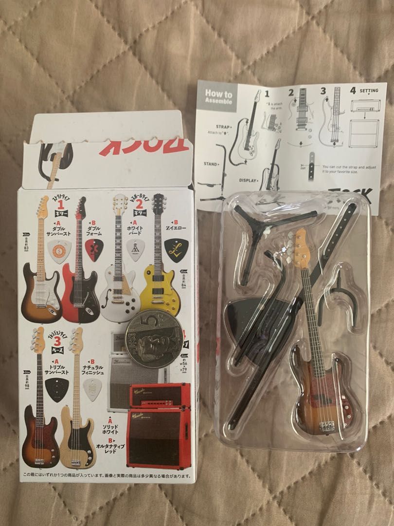 Rock Mono Miniature 1/12 Scale Instrumental Model, Hobbies & Toys, Toys ...