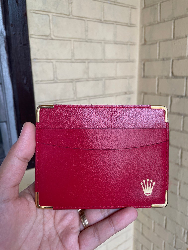 Rolex Card Holder (Japan Sourced), Women's Fashion, Bags & Wallets ...