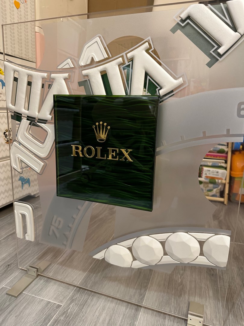 Rolex Display 勞力士展未板, 男裝, 手錶及配件, 手錶 - Carousell