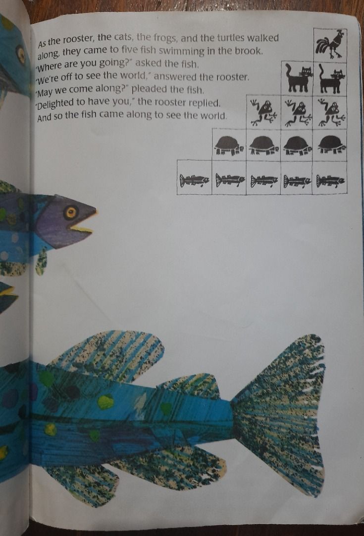 Rooster's Off to See the World - Eric Carle - Children's Books on Carousell