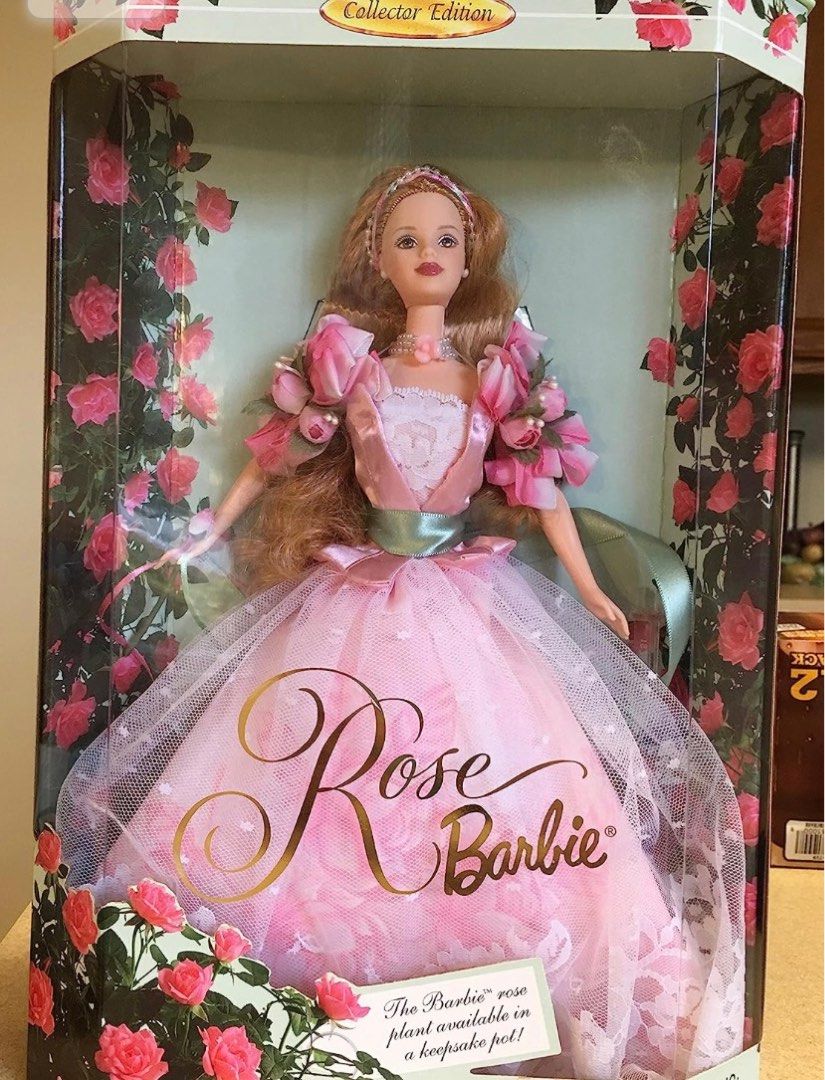 Rose Barbie Doll (A Garden Of Flowers “First In A Series” Collector ...