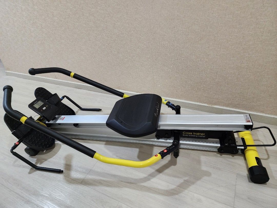 Rower Machine (compact size and no water), Sports Equipment, Exercise ...