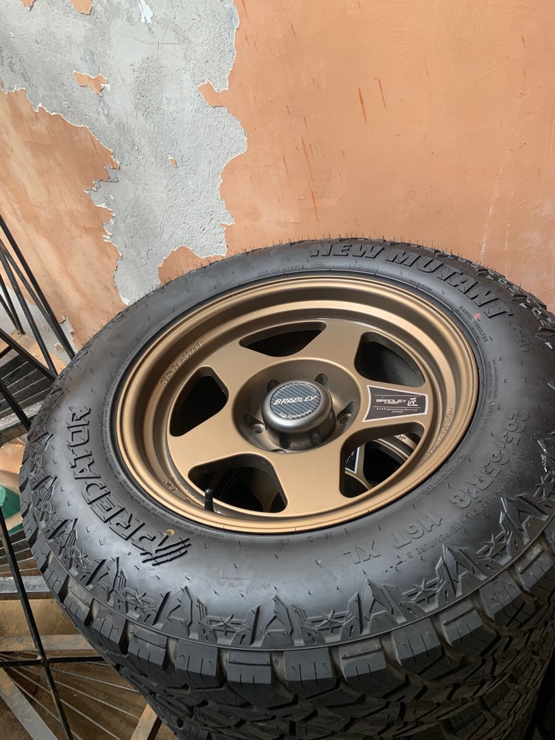 Rush 265/65/R18 tires rim bradley on Carousell