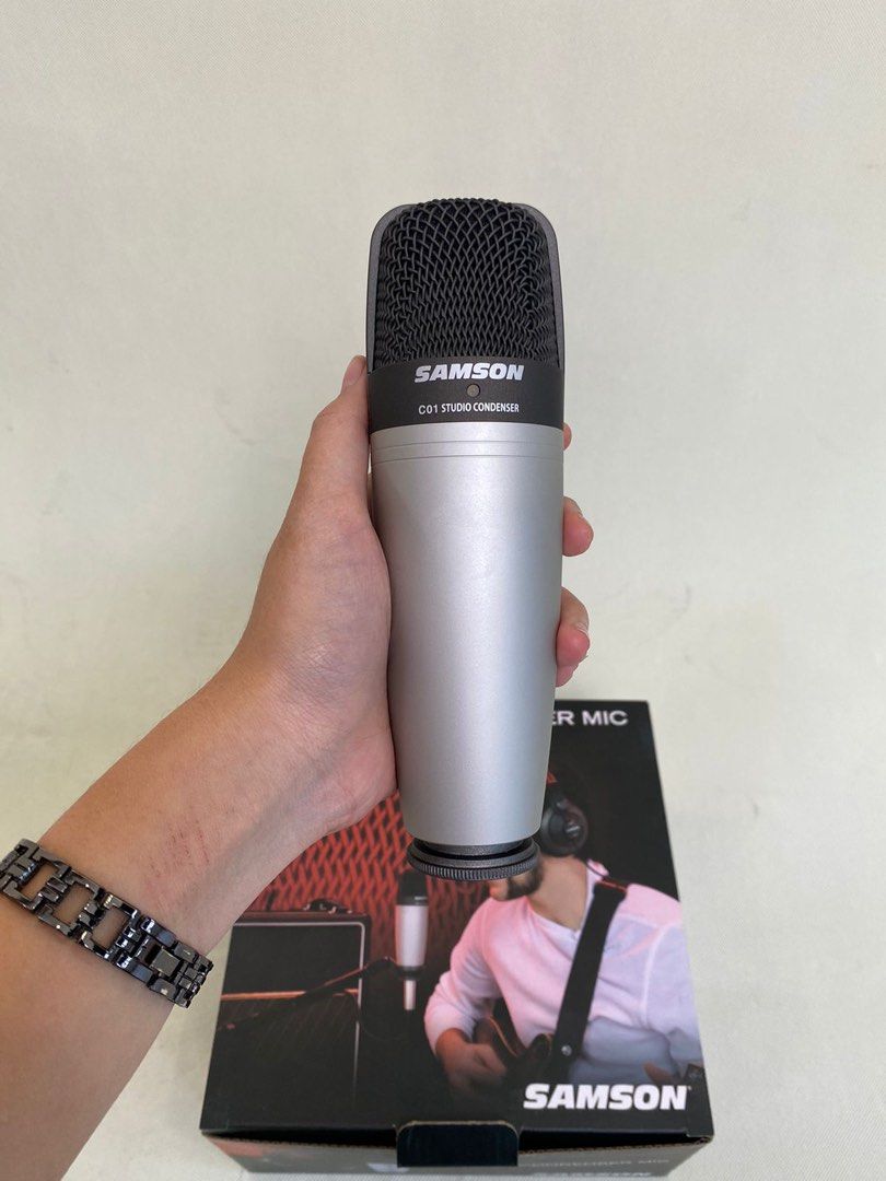 samson condenser microphone mic, Elektronik, Audio di Carousell