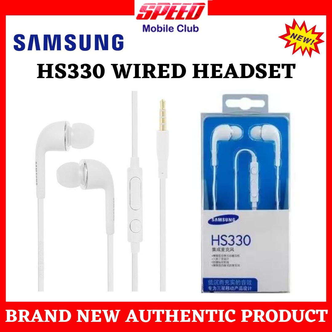 Samsung HS330 Wired Headset | Brand New | Store Pickup & Door Delivery Available!!!, Audio ...