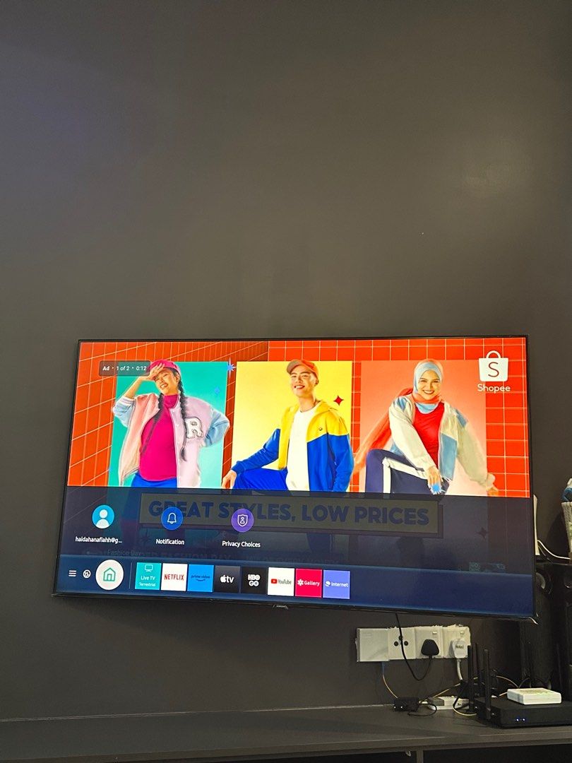 Samsung Smart Tv 55 Inci, TV & Home Appliances, TV & Entertainment, TV ...