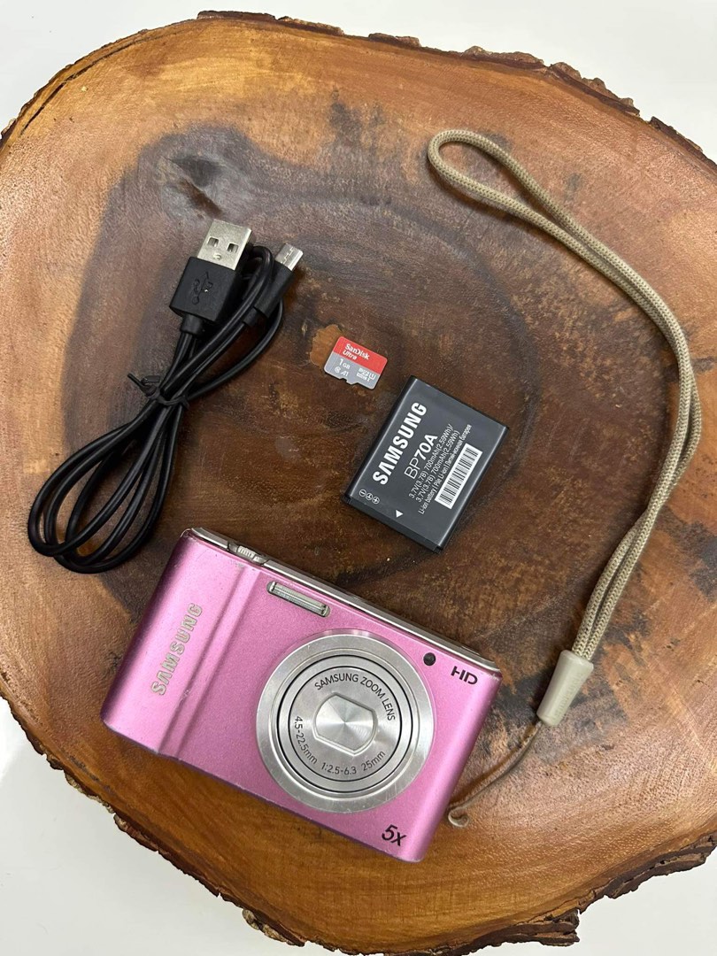 Samsung ST66 Pastel Pink, Photography, Cameras on Carousell