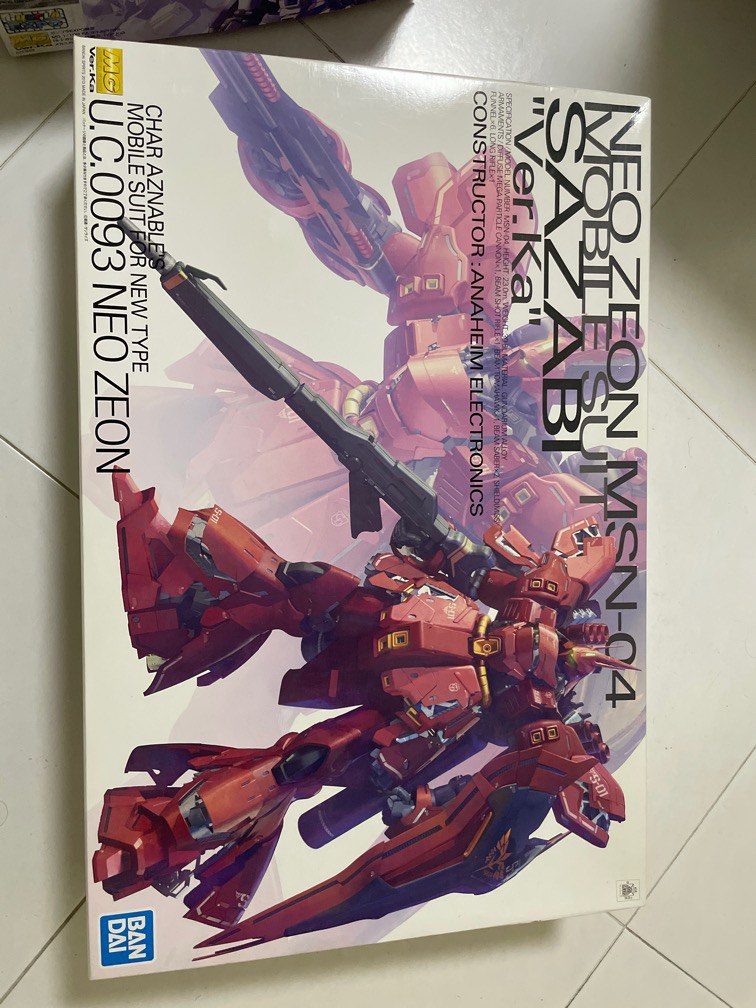 Sazabi mg, Hobbies & Toys, Toys & Games on Carousell