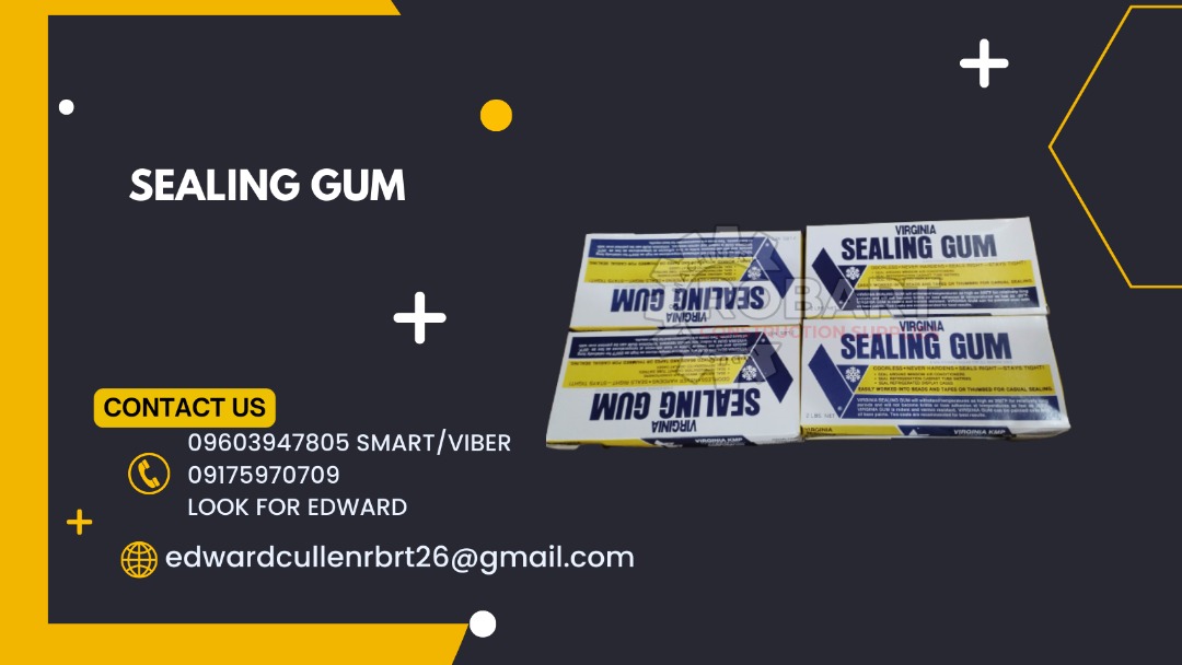 SEALING GUM, Commercial & Industrial, Construction & Building Materials ...