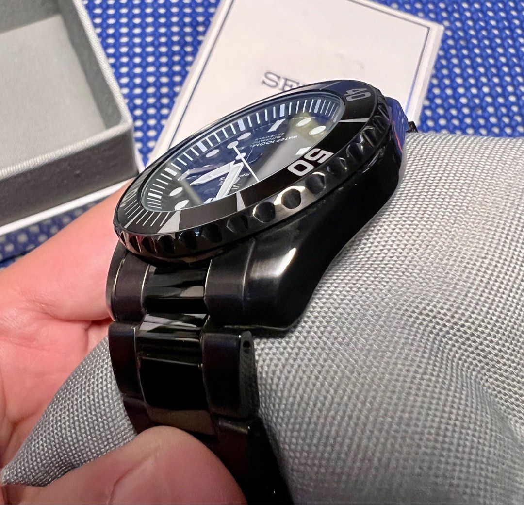 Seiko PVD Sea Urchin SNZF21J1 , Men's Fashion, Watches & Accessories ...