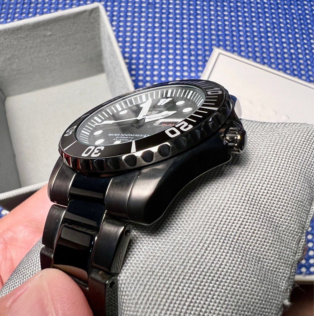 Seiko PVD Sea Urchin SNZF21J1 , Men's Fashion, Watches & Accessories ...