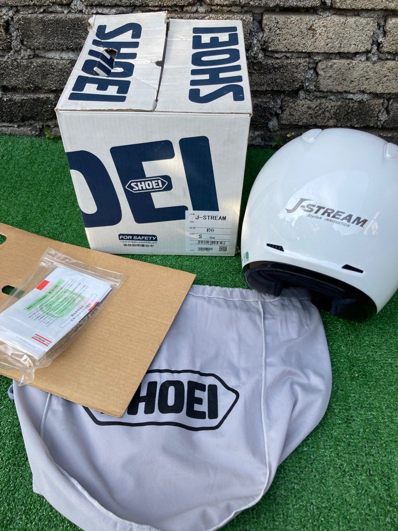 Shoei Jstream Putih NOS, Hobbies & Toys, Collectibles & Memorabilia ...