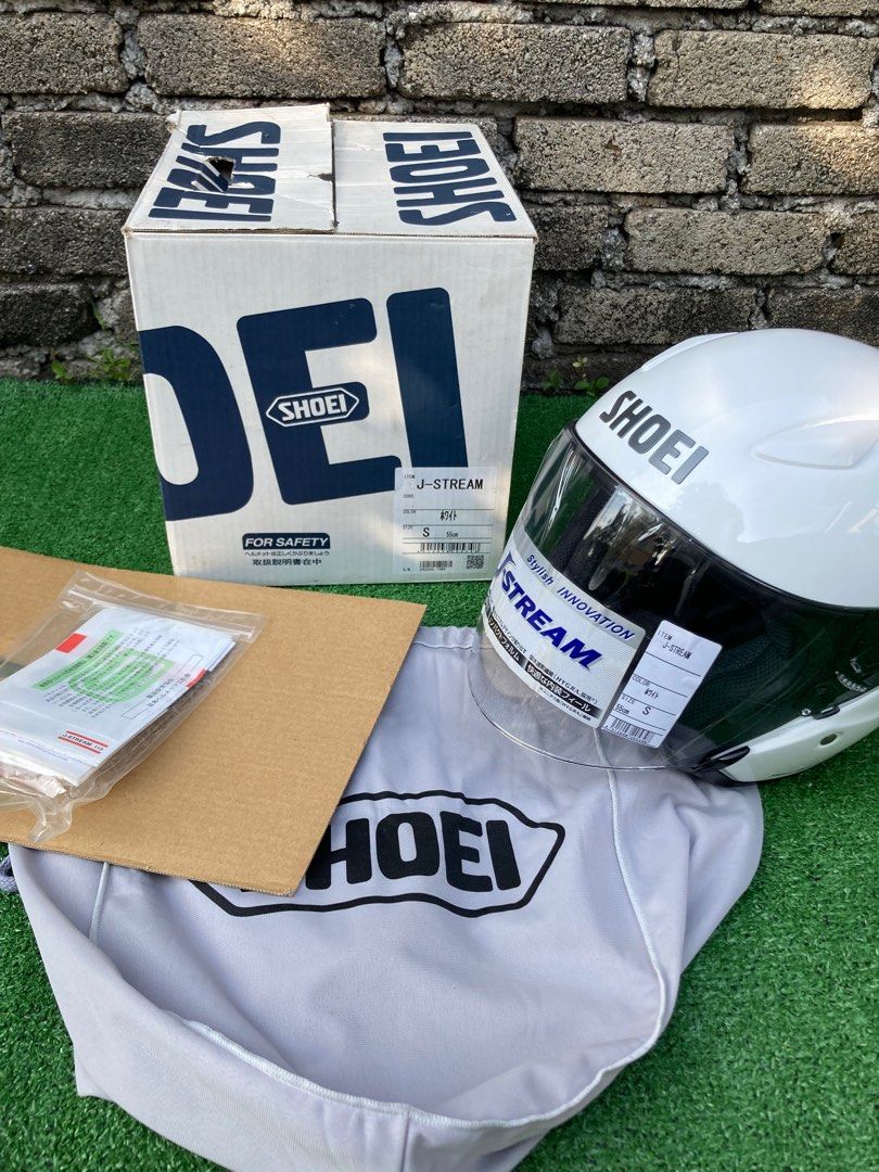 Shoei Jstream Putih NOS, Hobbies & Toys, Collectibles & Memorabilia, Vintage Collectibles on ...