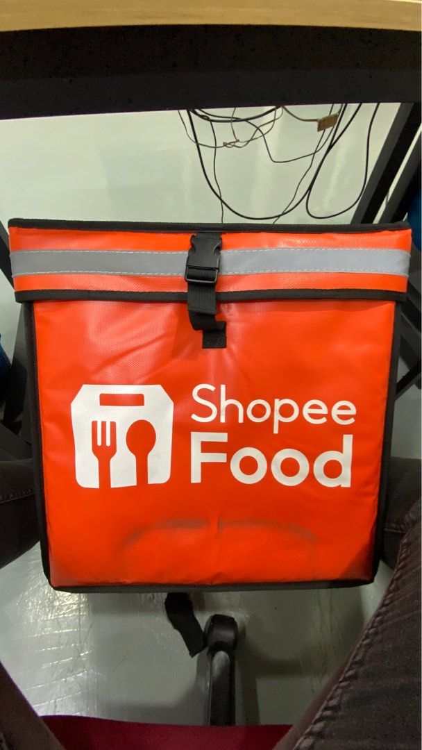 Shopee food bag, Men's Fashion, Bags, Backpacks on Carousell