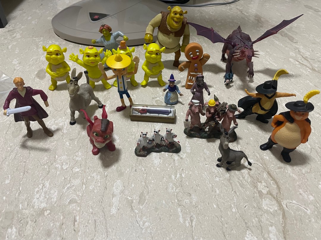 Shrek Set, Hobbies & Toys, Toys & Games on Carousell