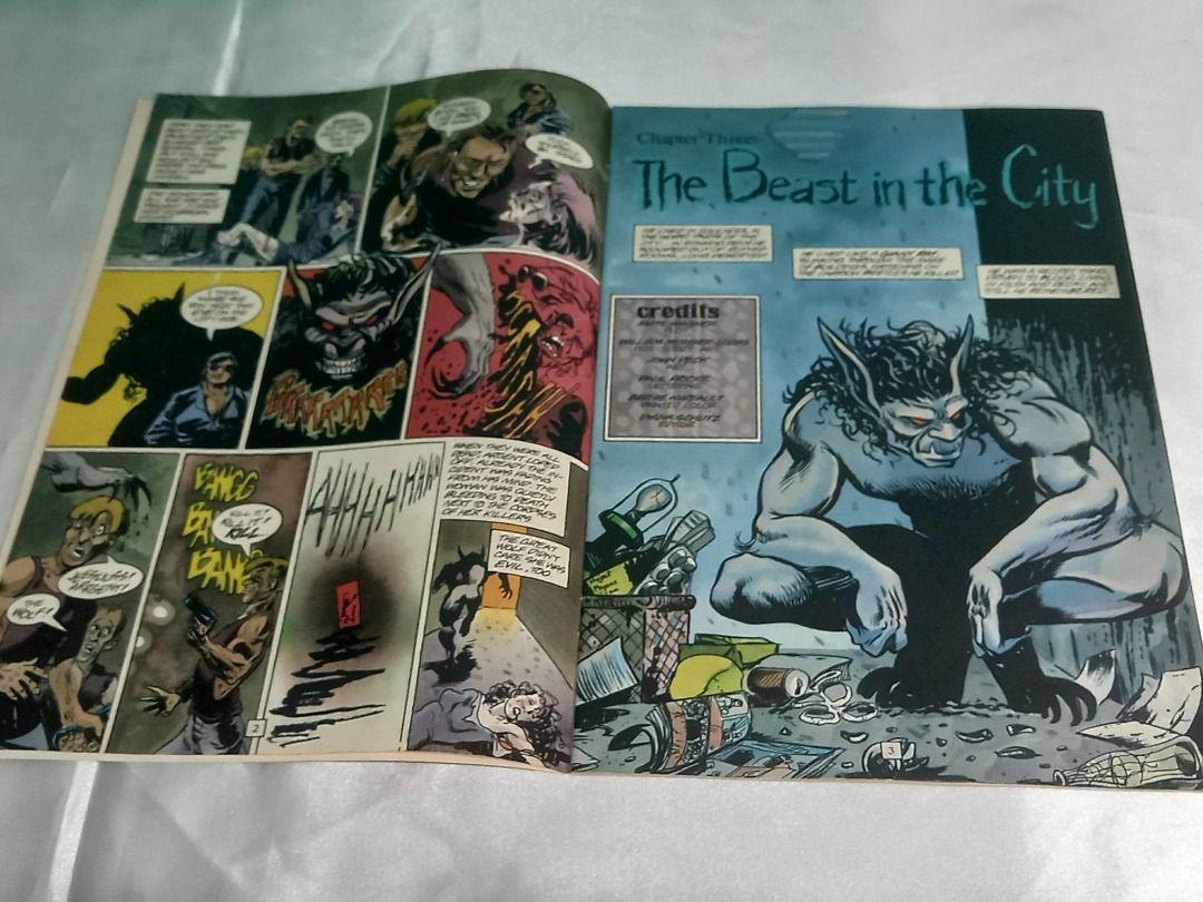 Silverback #3 COMICO December 1989, Hobbies & Toys, Books & Magazines ...