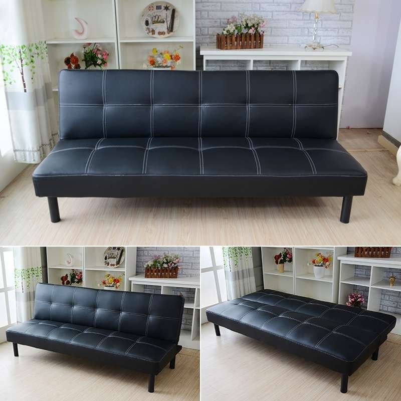Simple and practical folding sofa bed living room office sofa ...