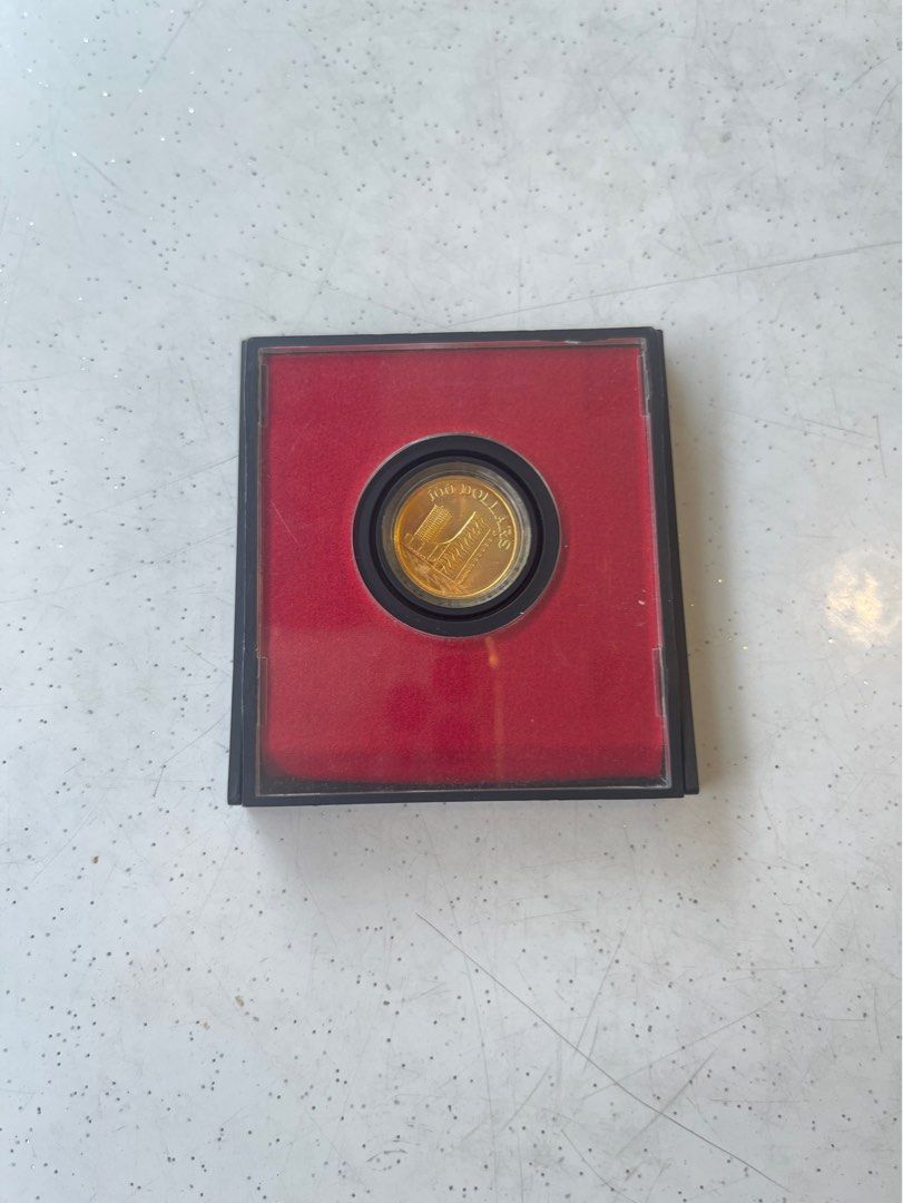 Singapore Gold coin 1975, Hobbies & Toys, Memorabilia & Collectibles, Currency on Carousell