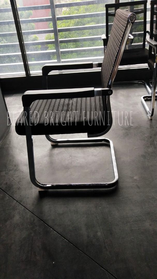 Sled mesh type visitor chair | office furniture tables and cabinets ...