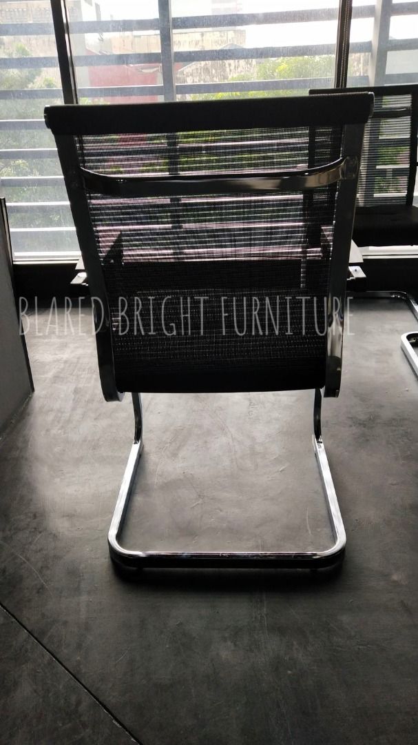 Sled mesh type visitor chair | office furniture tables and cabinets ...