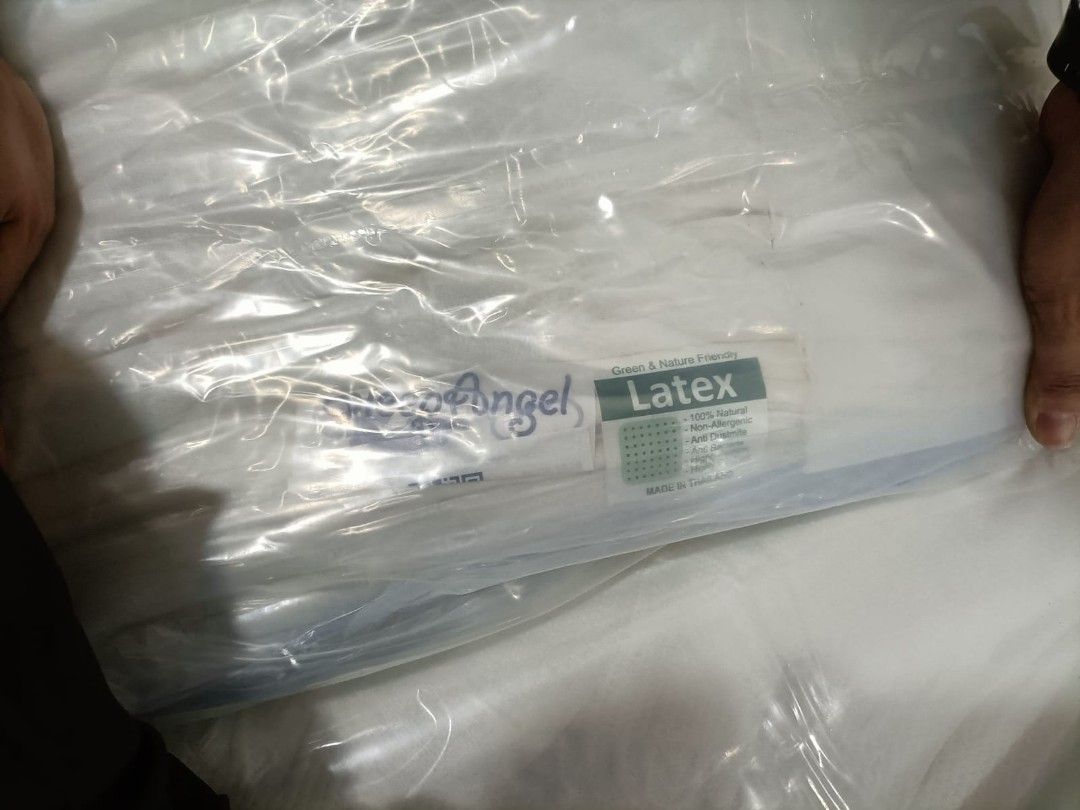 SLEEP ANGEL 2inch Latex Topper - KING SIZE, Furniture & Home Living ...