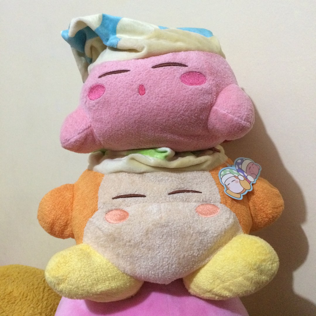 sleeping kirby & waddle dee, Hobbies & Toys, Toys & Games on Carousell