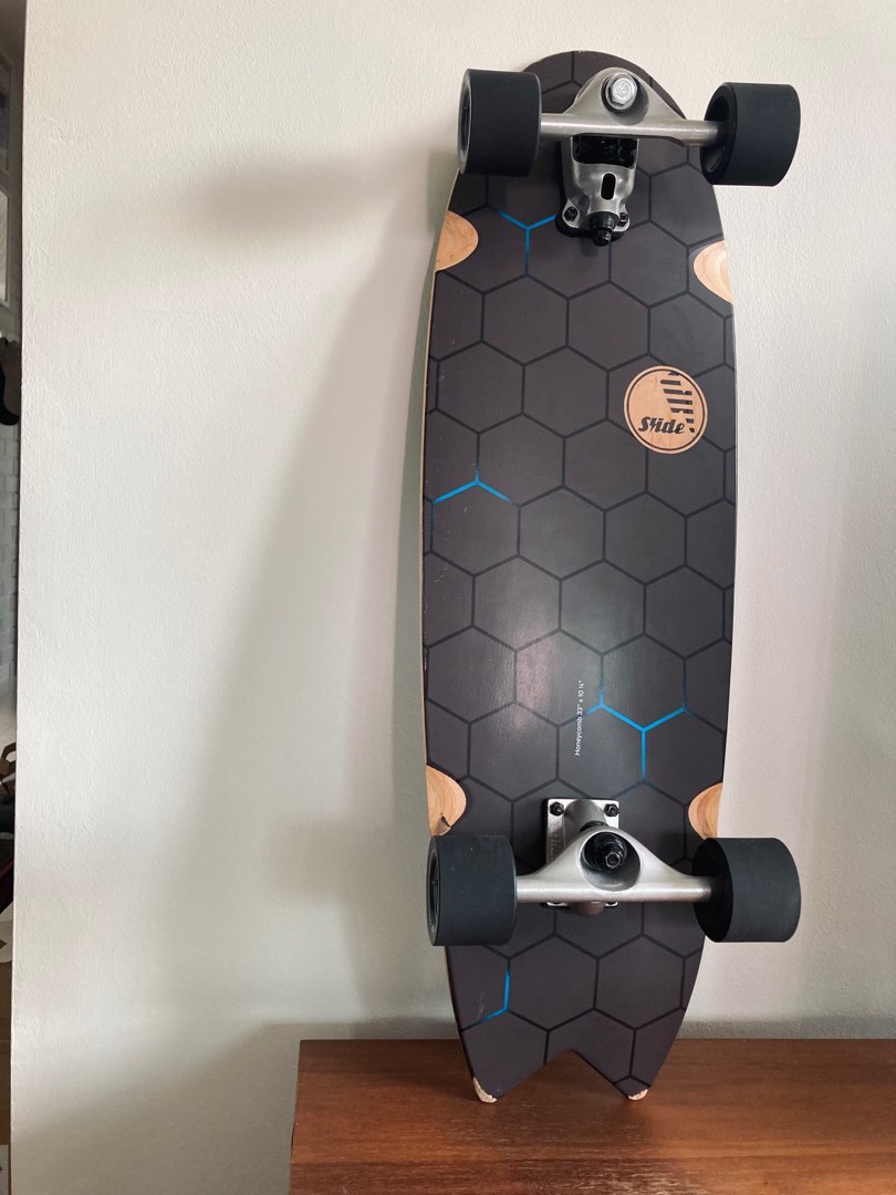 SLIDE Fish Hexlite 32” surfskate, Sports Equipment, Sports & Games ...