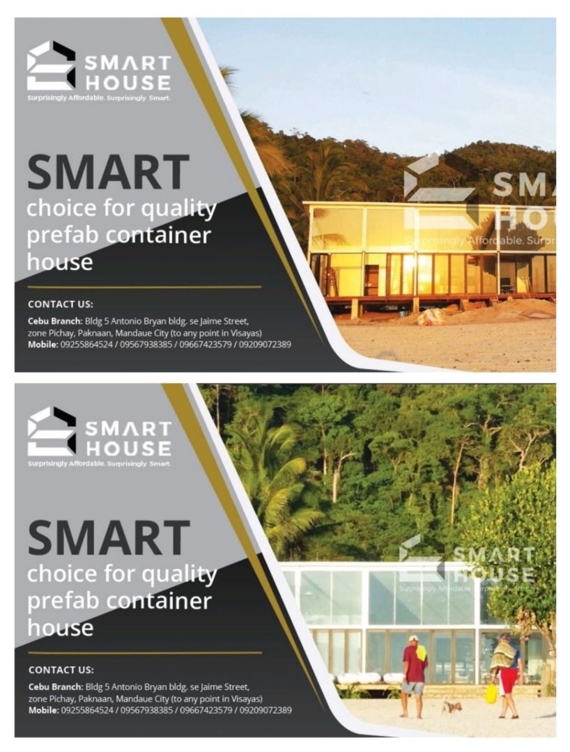 SMARTHOUSE PREFAB CONTAINER VAN HOUSE, Commercial & Industrial, Construction & Building ...