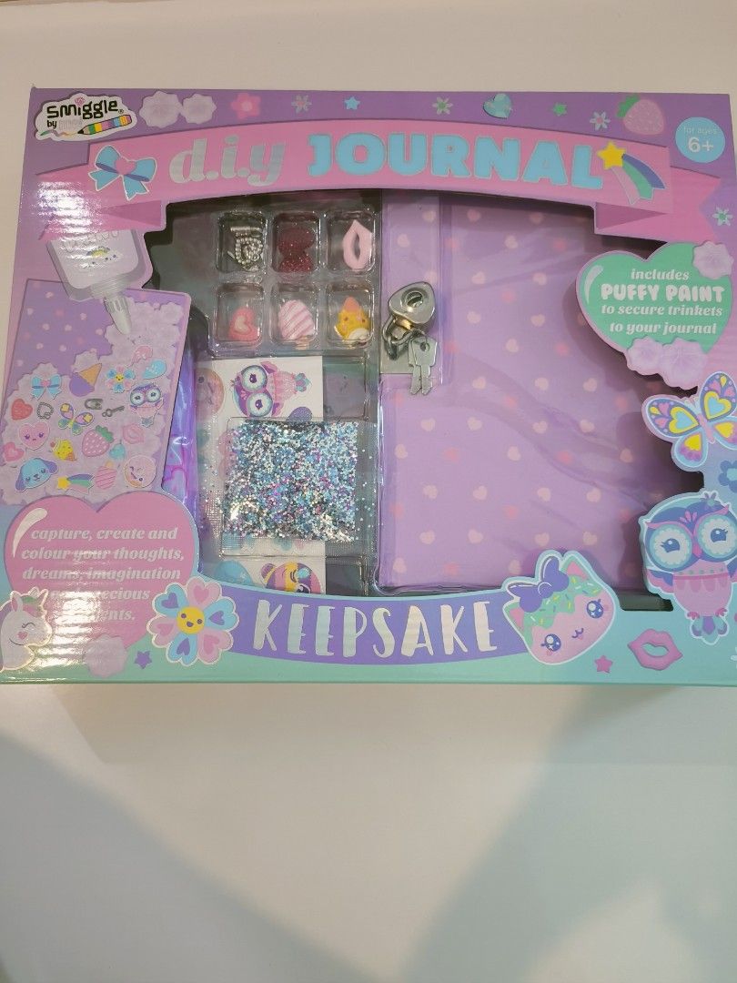 Smiggle D.I.Y journal, Hobbies & Toys, Stationery & Craft, Handmade ...