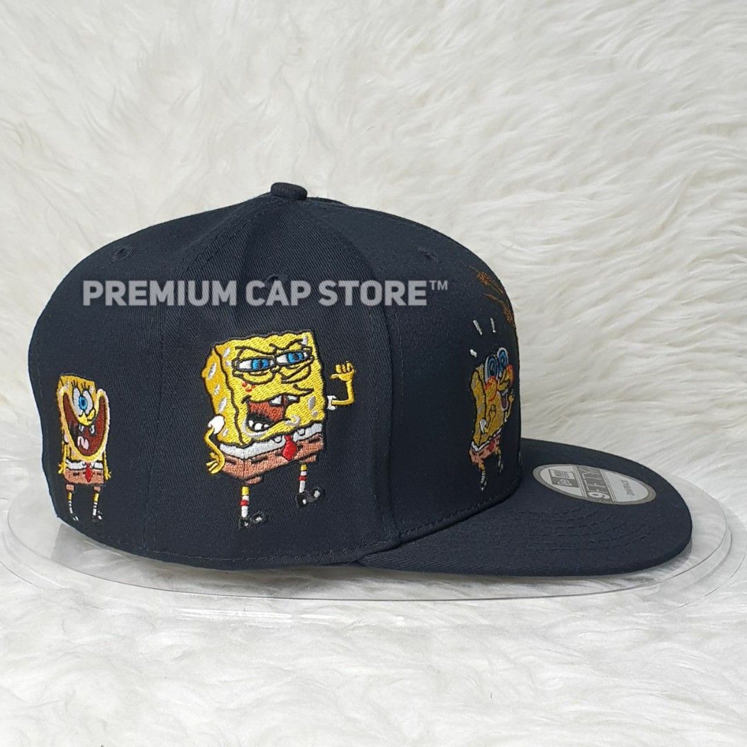 SNAPBACK CAP SPONGEBOB SQUAREPANTS ALL OVER x NEW ERA, Men's Fashion, Watches & Accessories, Cap ...