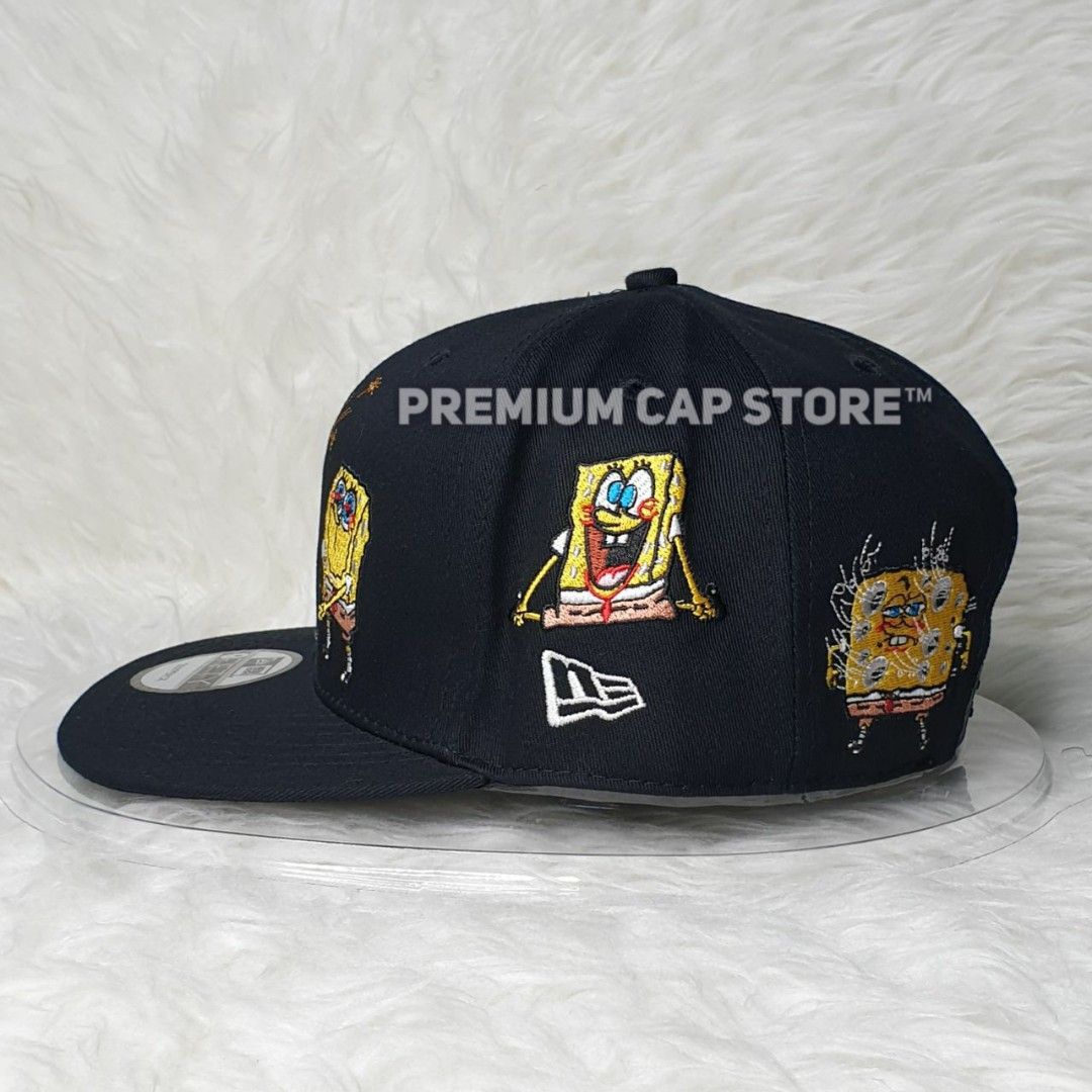 SNAPBACK CAP SPONGEBOB SQUAREPANTS ALL OVER x NEW ERA, Men's Fashion, Watches & Accessories, Cap ...