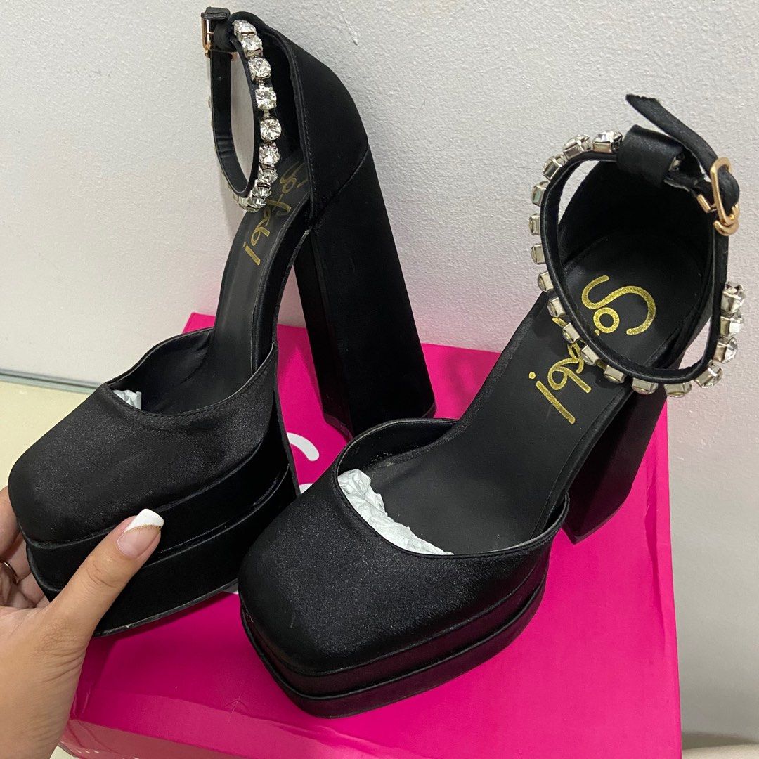 SoFab Platform Heels, Women's Fashion, Footwear, Heels on Carousell