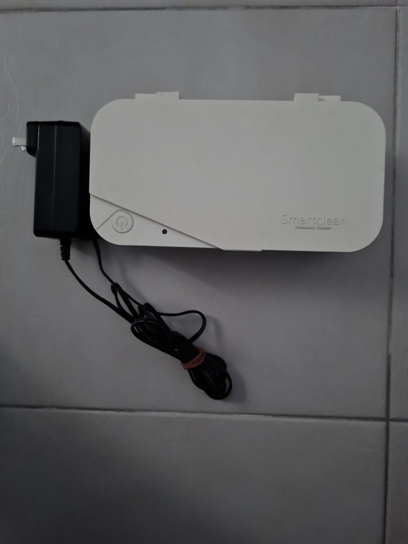 Portable ultrasonic spectacle cleaner machine, Beauty & Personal Care ...