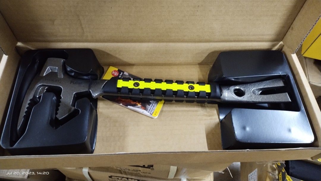 Stanley fu-bar forcible entry tool nail puller hydrant wrench striking ...