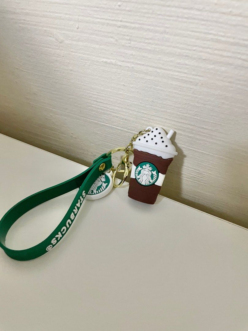 Starbucks Keychain, Women's Fashion, Watches & Accessories, Other ...