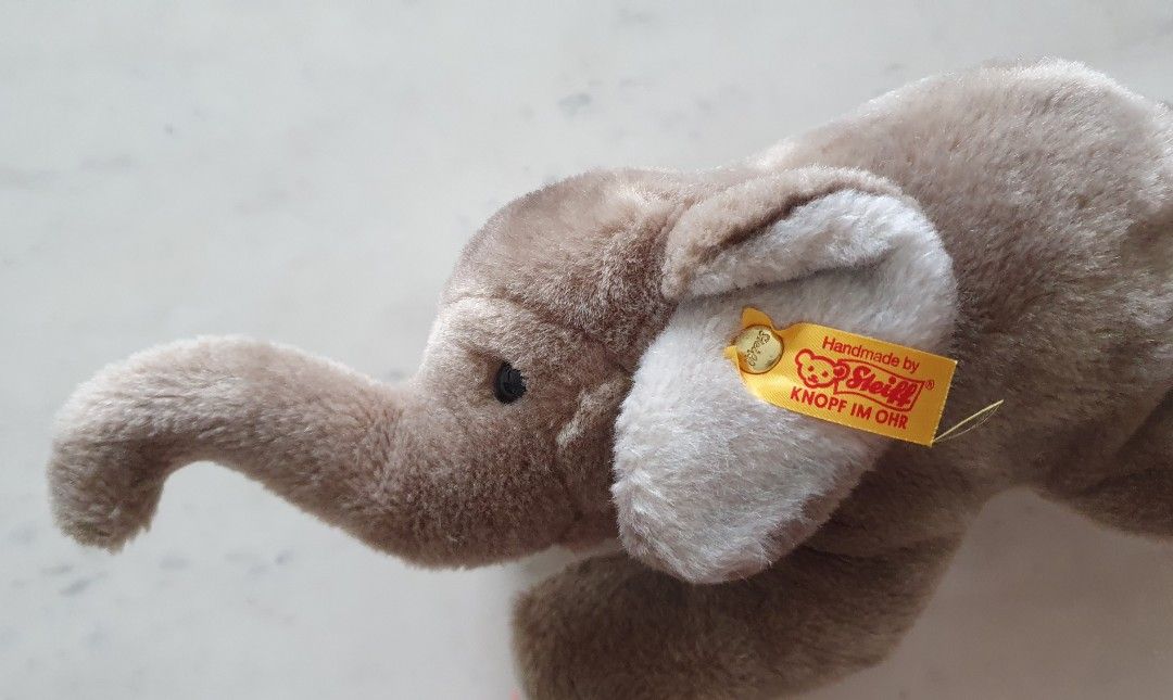 Steiff Elephant Trampili, Hobbies & Toys, Toys & Games on Carousell