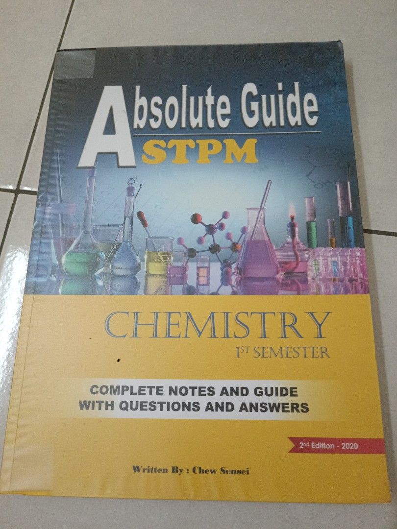 Stpm chemistry textbook Sem 1, Hobbies & Toys, Books & Magazines ...