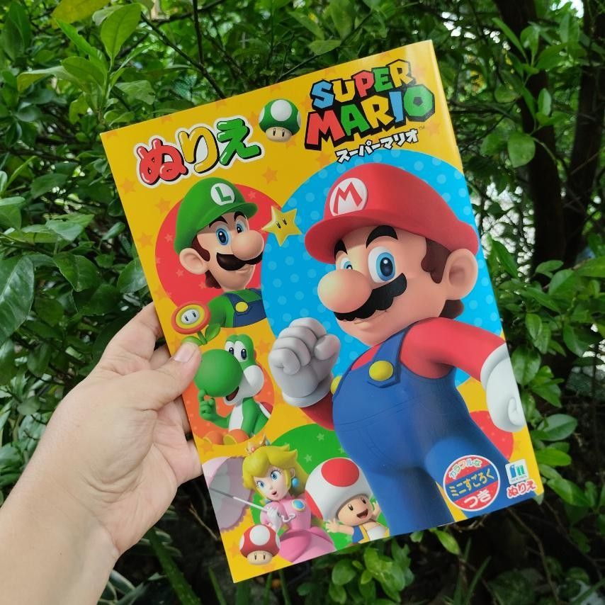 Super Mario Bros Coloring Book on Carousell