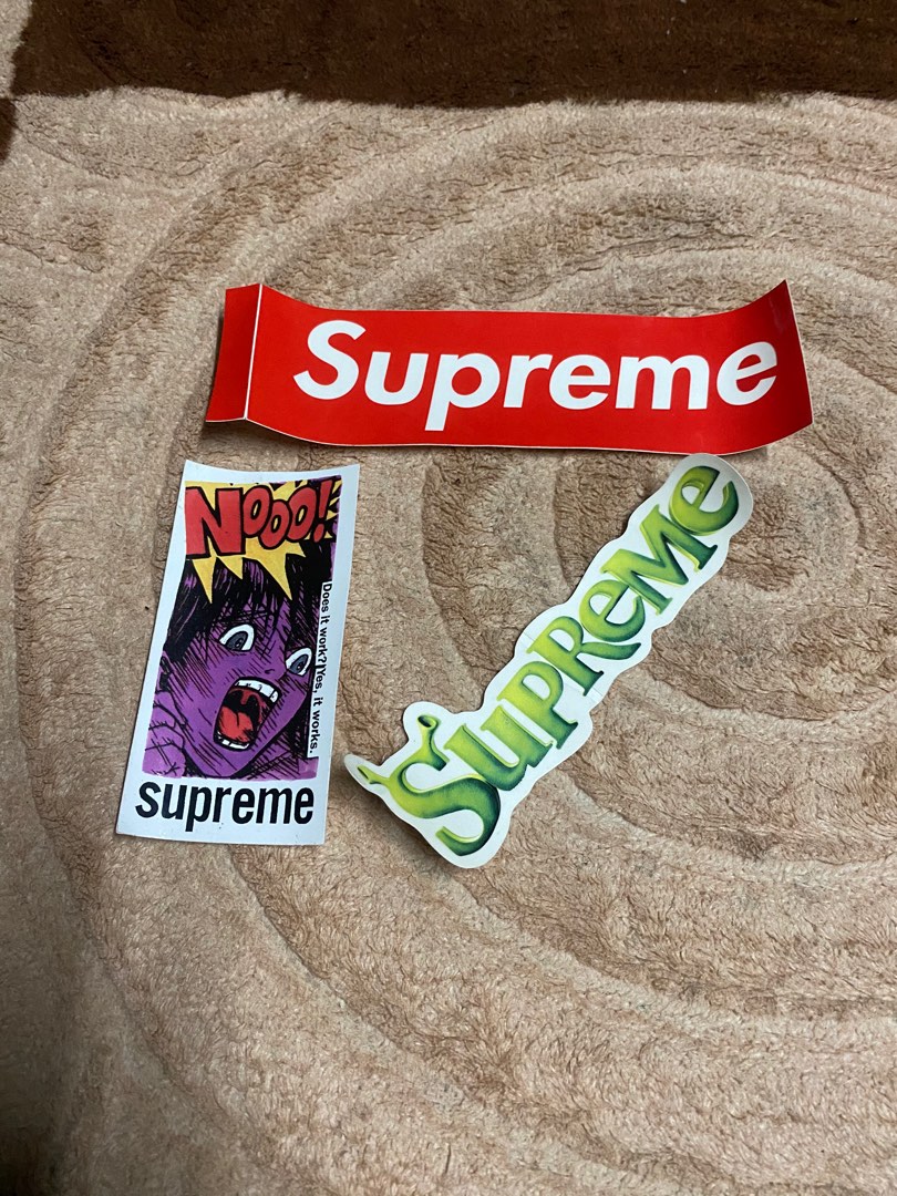 SUPREME STIKER ORIGINAL, Hobbies & Toys, Books & Magazines, Storybooks ...
