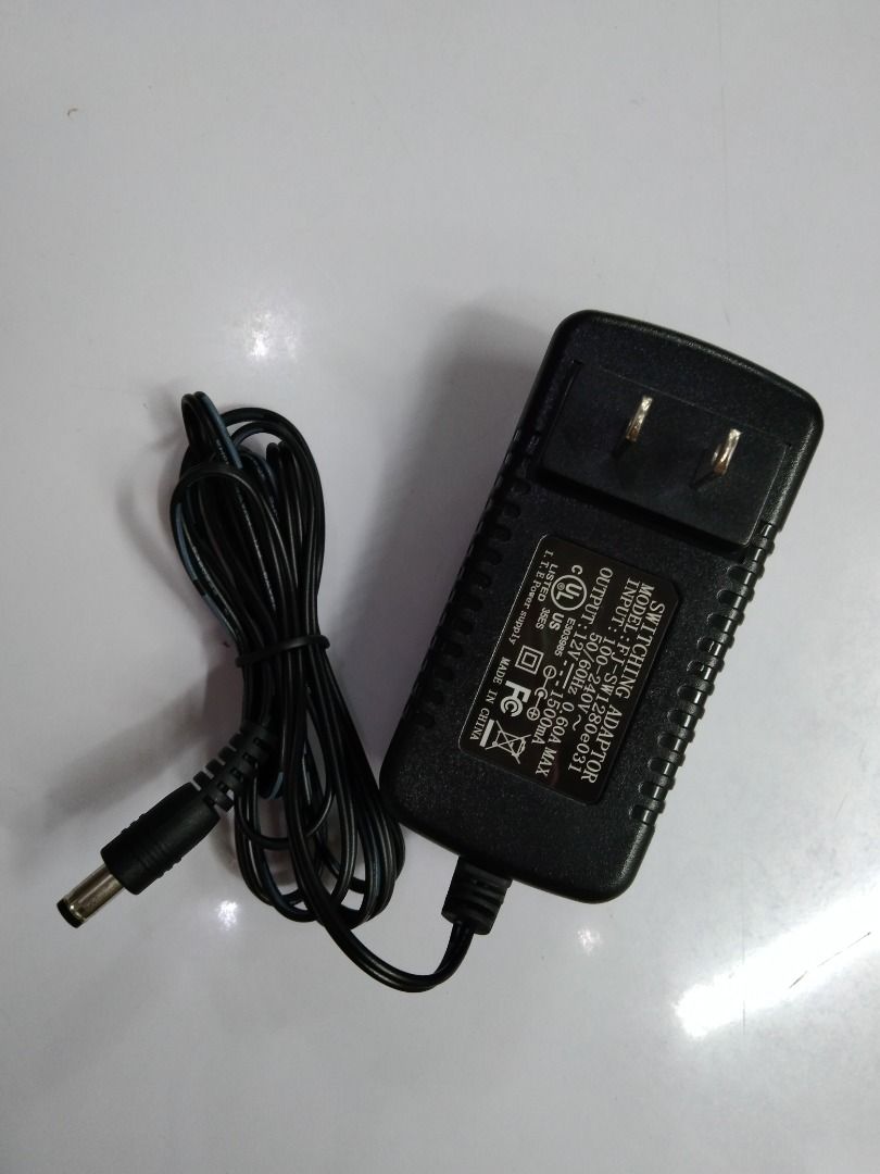 Switching Power Supply/ Adapter INPUT: 100-240V / 50~60 Hz 0.60A Max ...